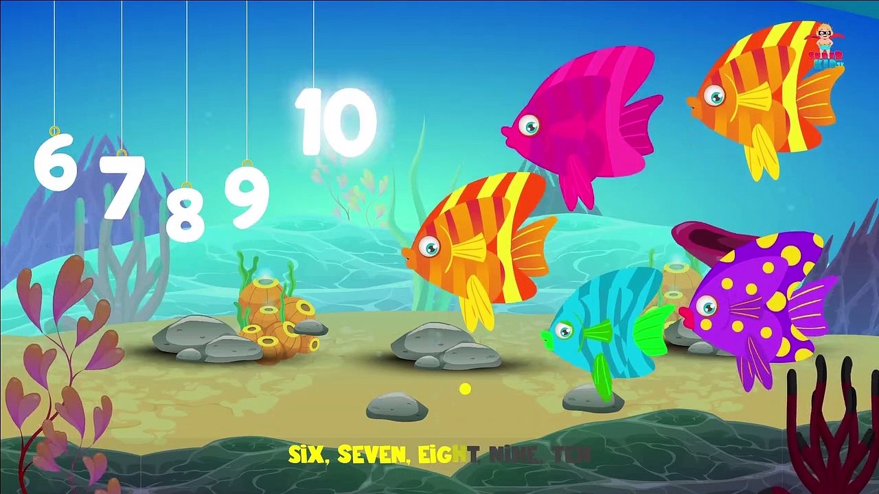 12345 Once I Caught A Fish Alive | Number Song | Nursery Rhyme | Poem ...