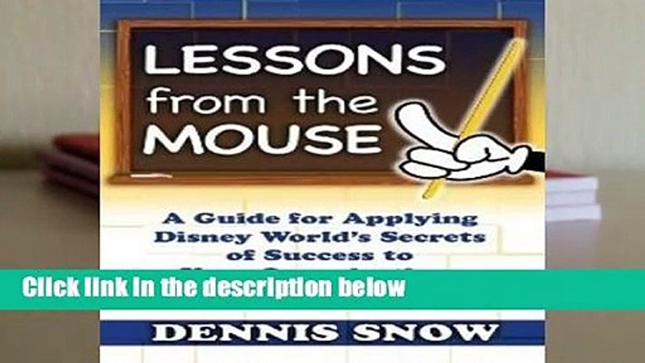 [Doc] LESSONS FROM THE MOUSE - video Dailymotion
