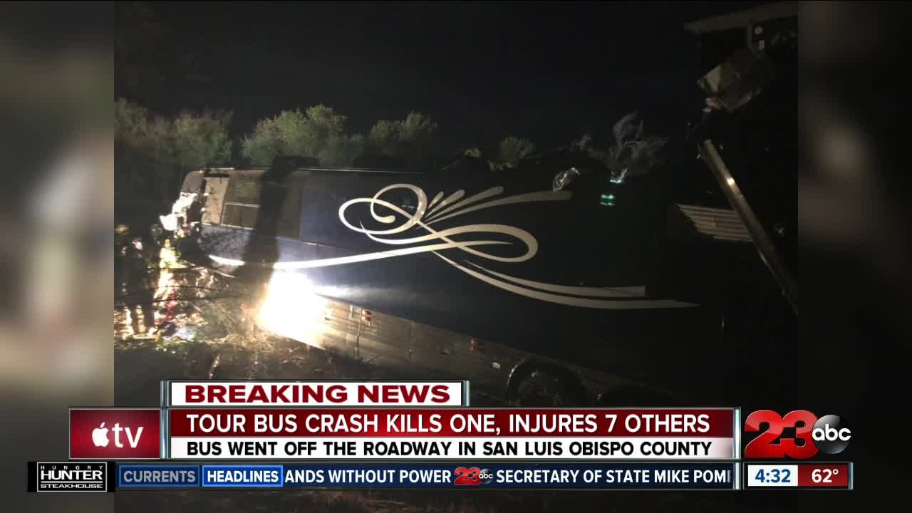 Josh Turner road crew bus crash kills one, injures 7 - video Dailymotion