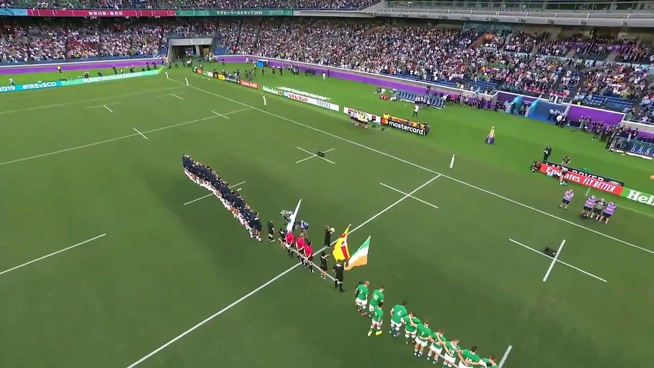 Scotland's First National Anthem at Rugby World Cup 2019 - video ...