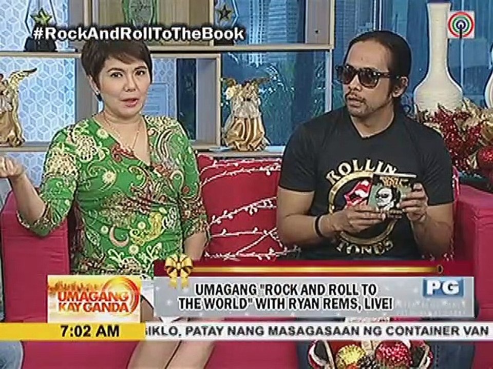 Umagang ""Rock and Roll To The World with Ryan Rems, Live! - video ...