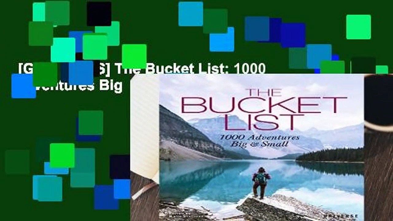 [GIFT IDEAS] The Bucket List: 1000 Adventures Big Small - video Dailymotion
