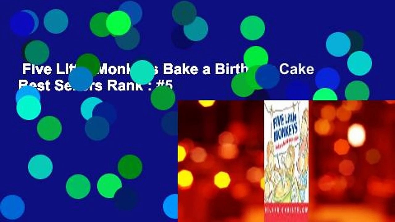 Five Little Monkeys Bake a Birthday Cake Best Sellers Rank : #5 - video ...