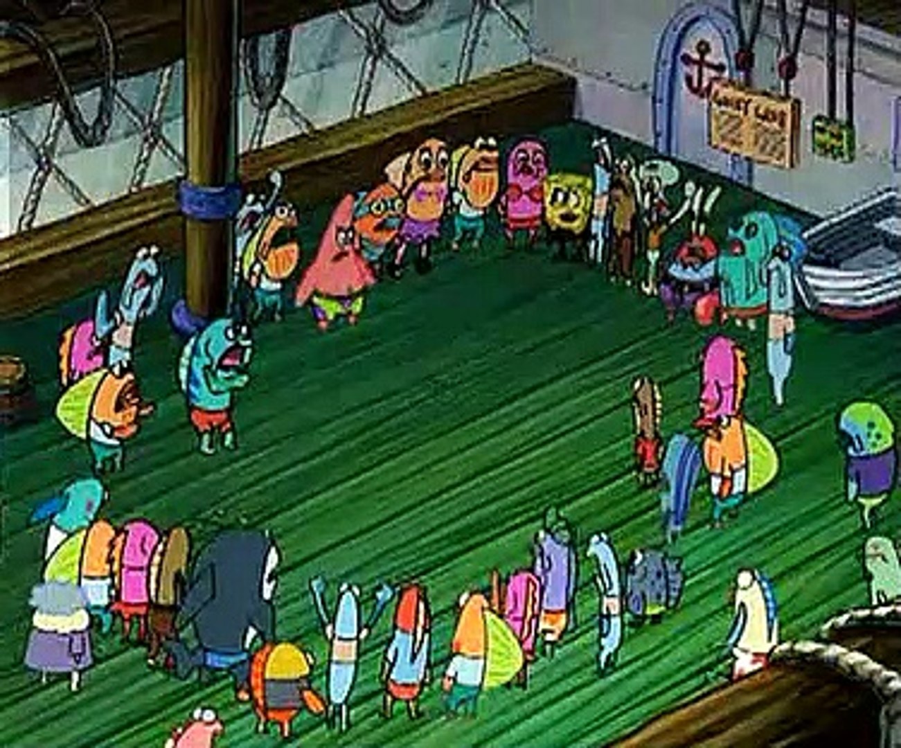 Spongebob Sandy Spongebob Agus An Worm SpongeBob And The Worm | Scene