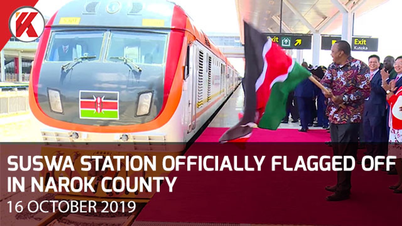 Suswa SGR Terminal Officially Opened - video Dailymotion