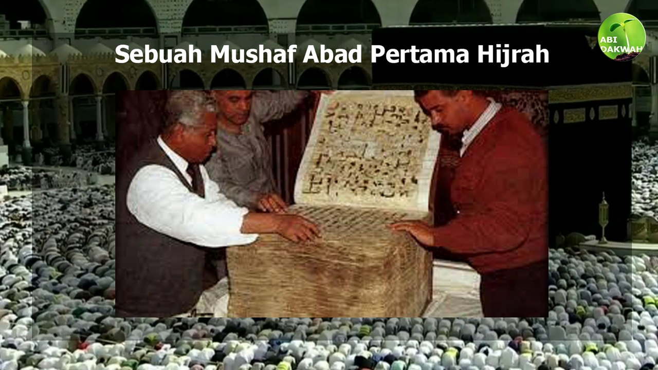 Sejarah Penulisan Al Qur'an dari Awal Zaman Nabi Muhammad - Video ...