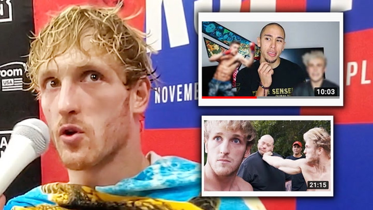 Logan Paul Reveals Why He Won’t Spar Faze Sensei & How Slap Contest ...