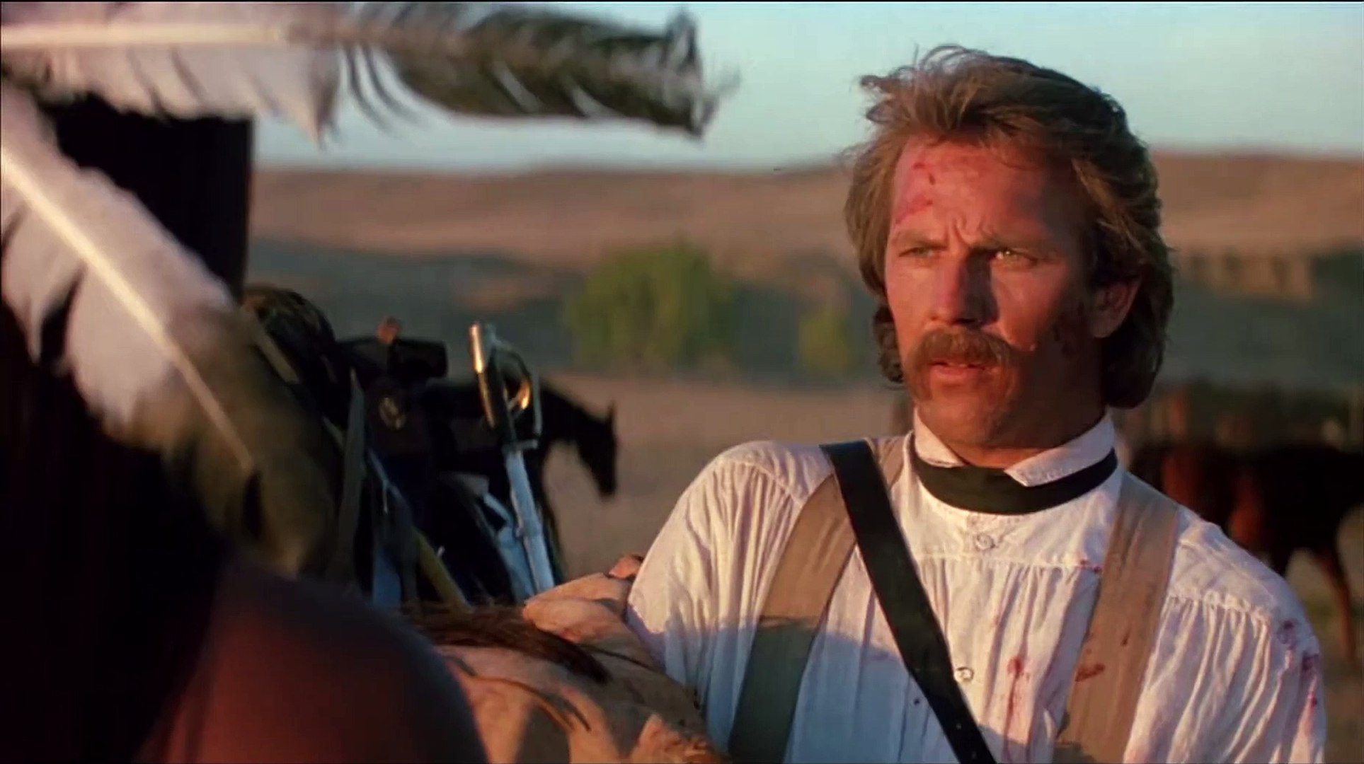 Kevin Costner Dances With Wolves Mustache