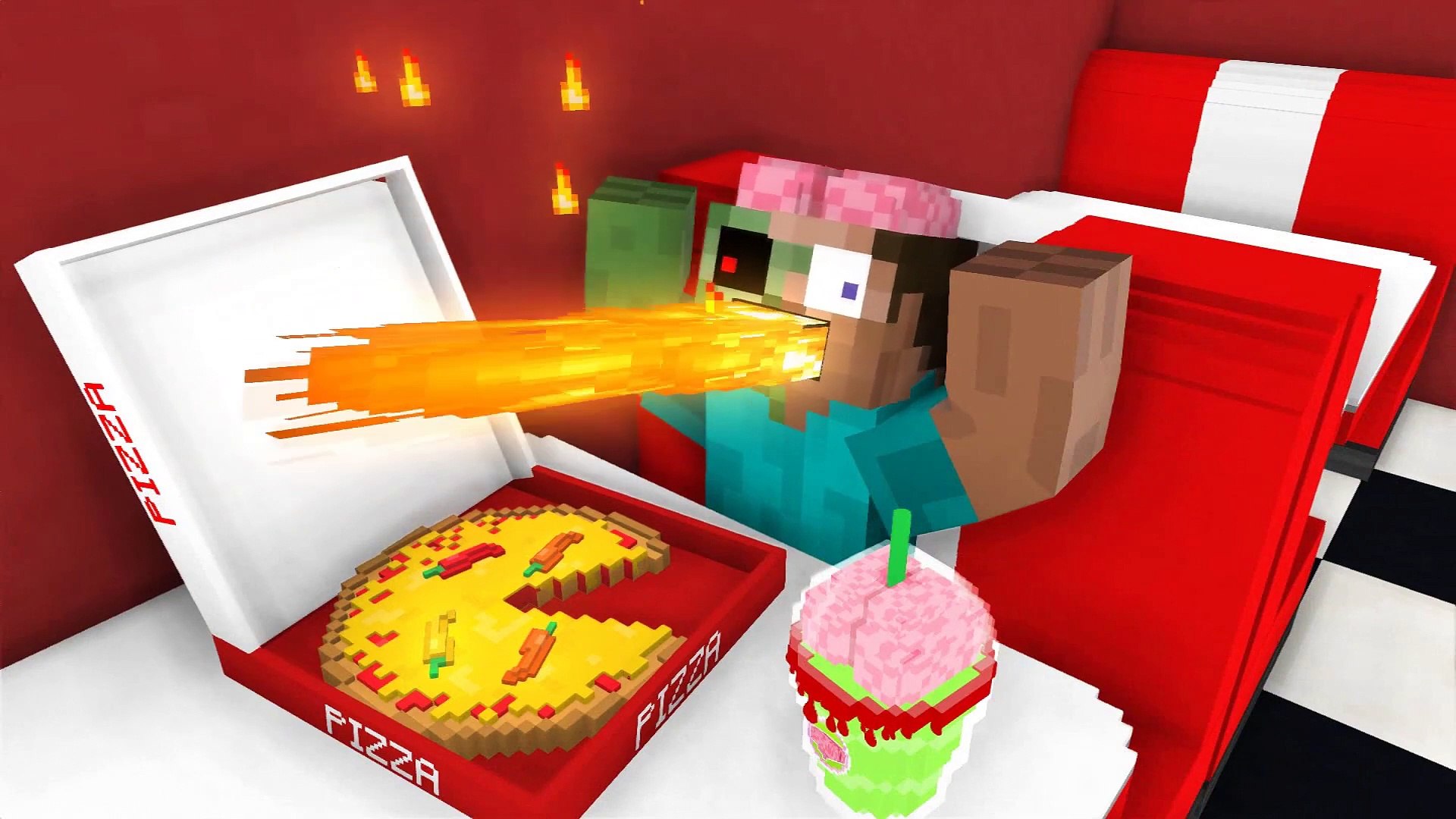 Minecraft Pizza Place