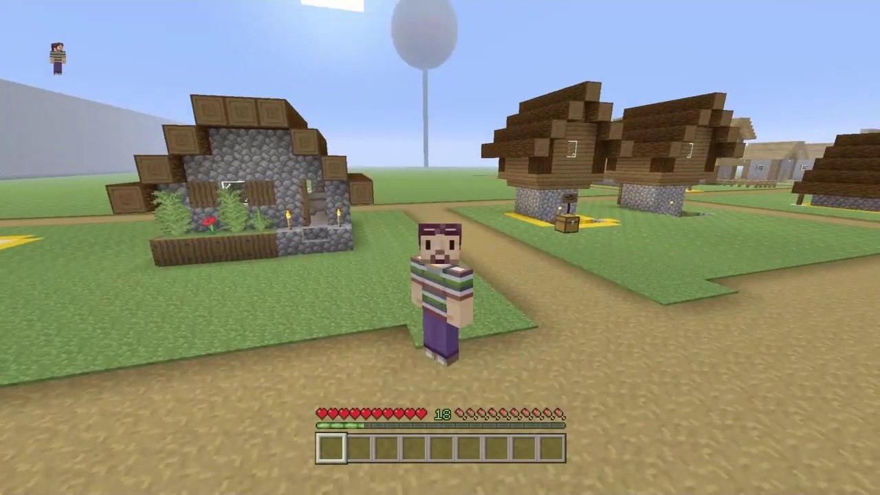 Minecraft: How To Build An NPC Village Tutorial - Taiga Tannery 1! - (1 ...