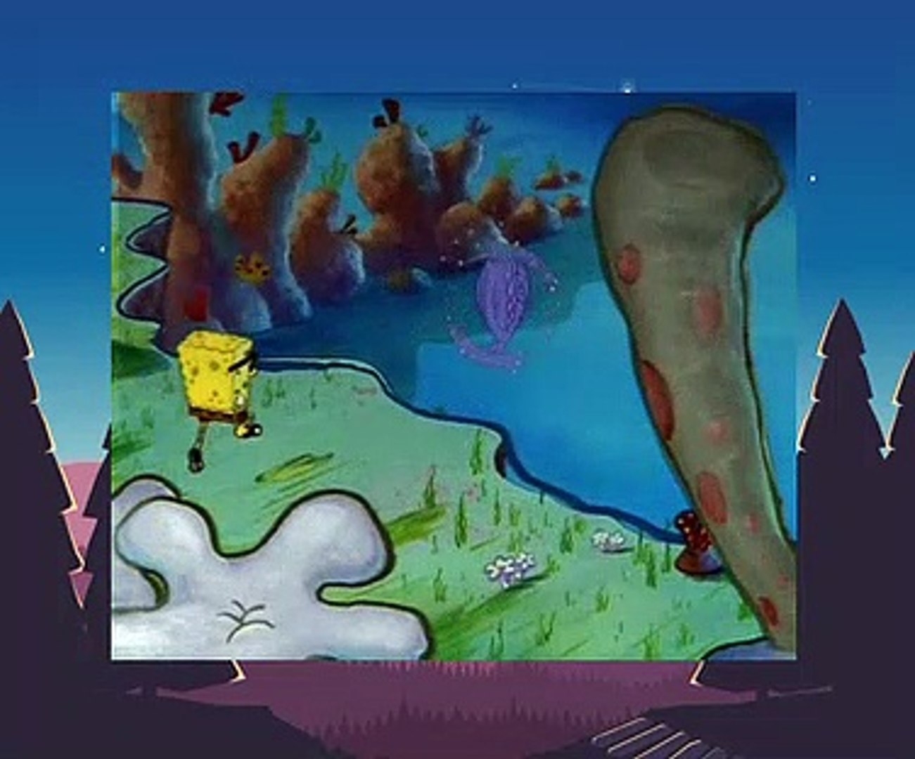 Spongebob Tea At The Treedome