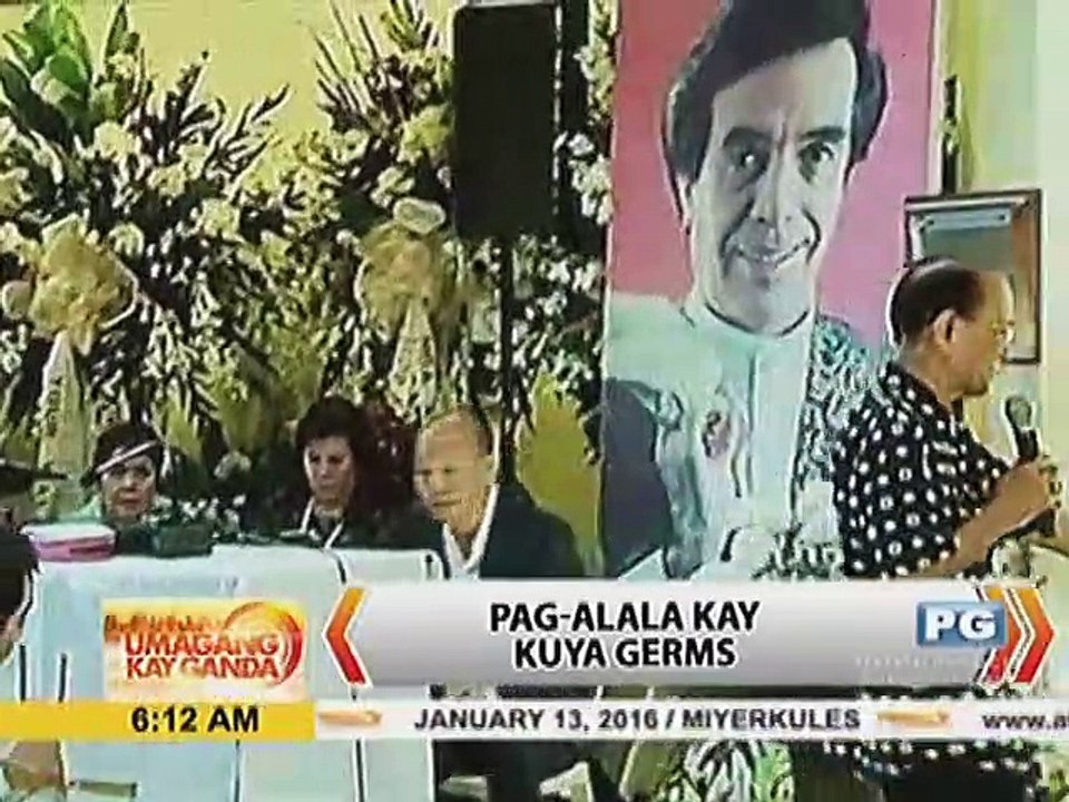 Pag-alala kay Kuya Germs - video Dailymotion