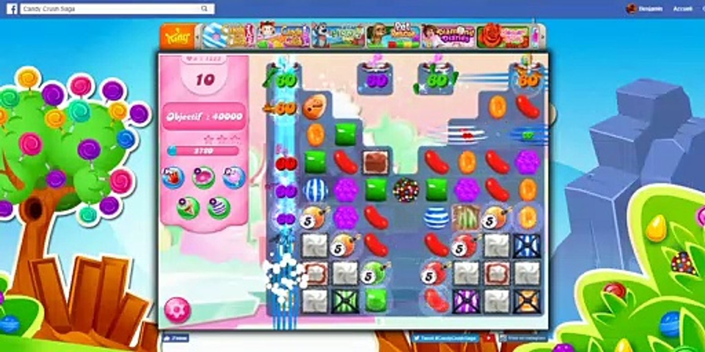 Candy Crush-Level 1822 - Vidéo Dailymotion