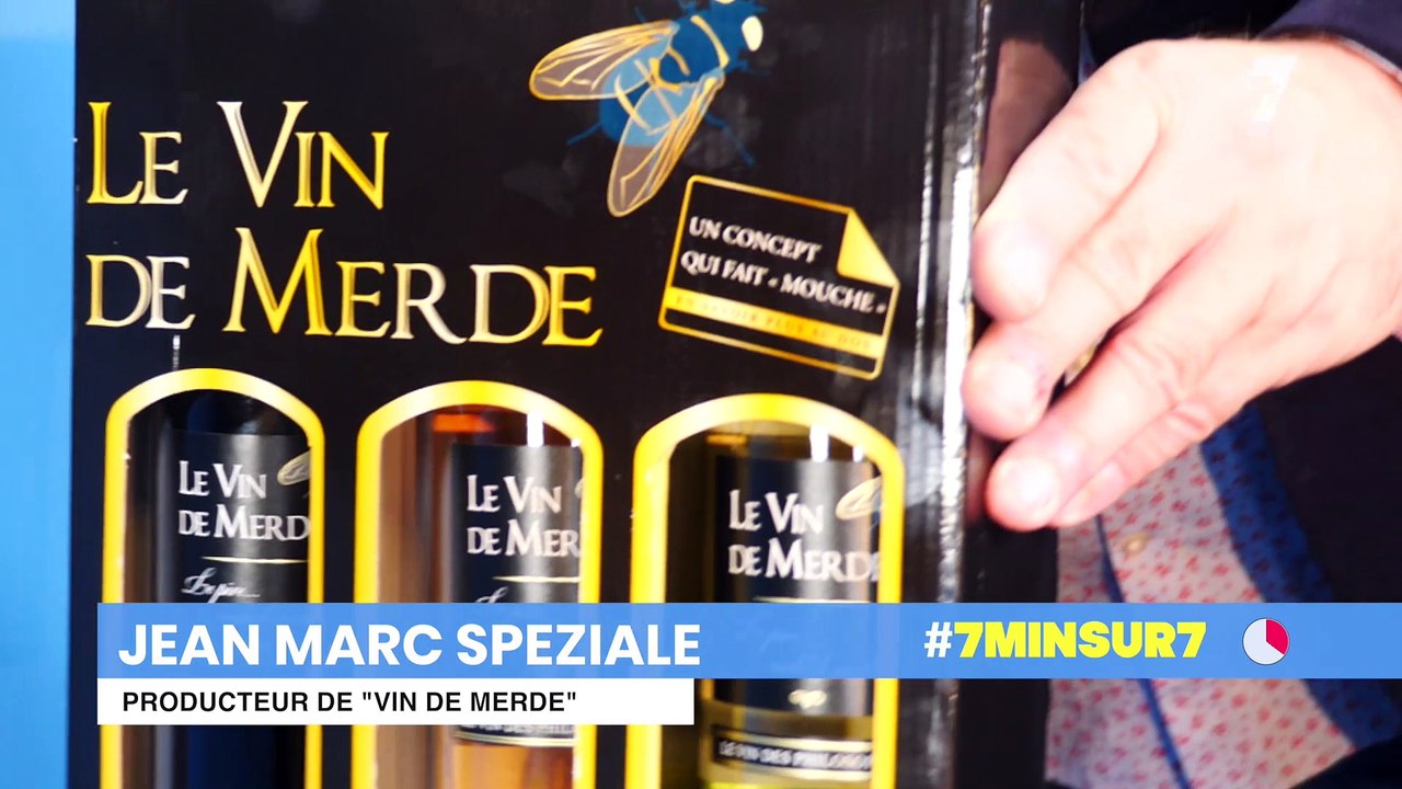JEAN MARC SPEZIALE "Producteur de VIN DE MERDE" 7MINSUR7 - Vidéo ...