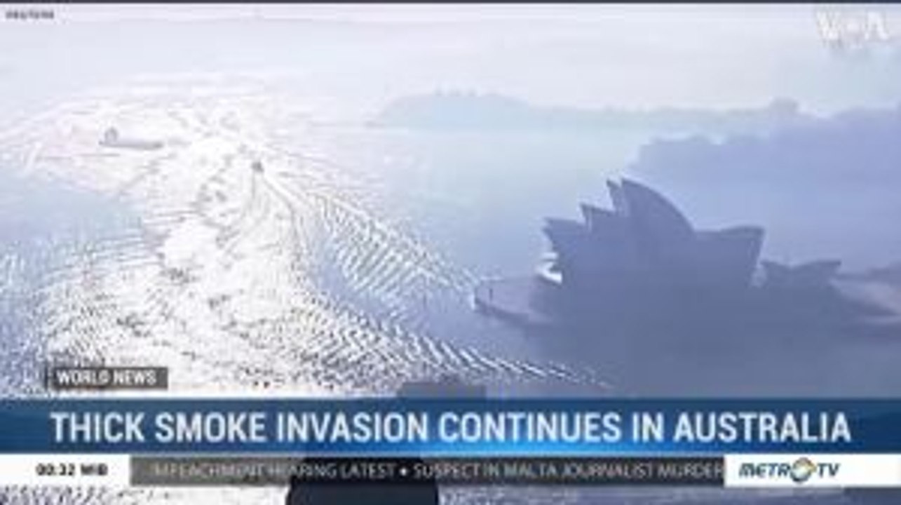 Thick Smoke Invasion Continues in Australia - Video Dailymotion