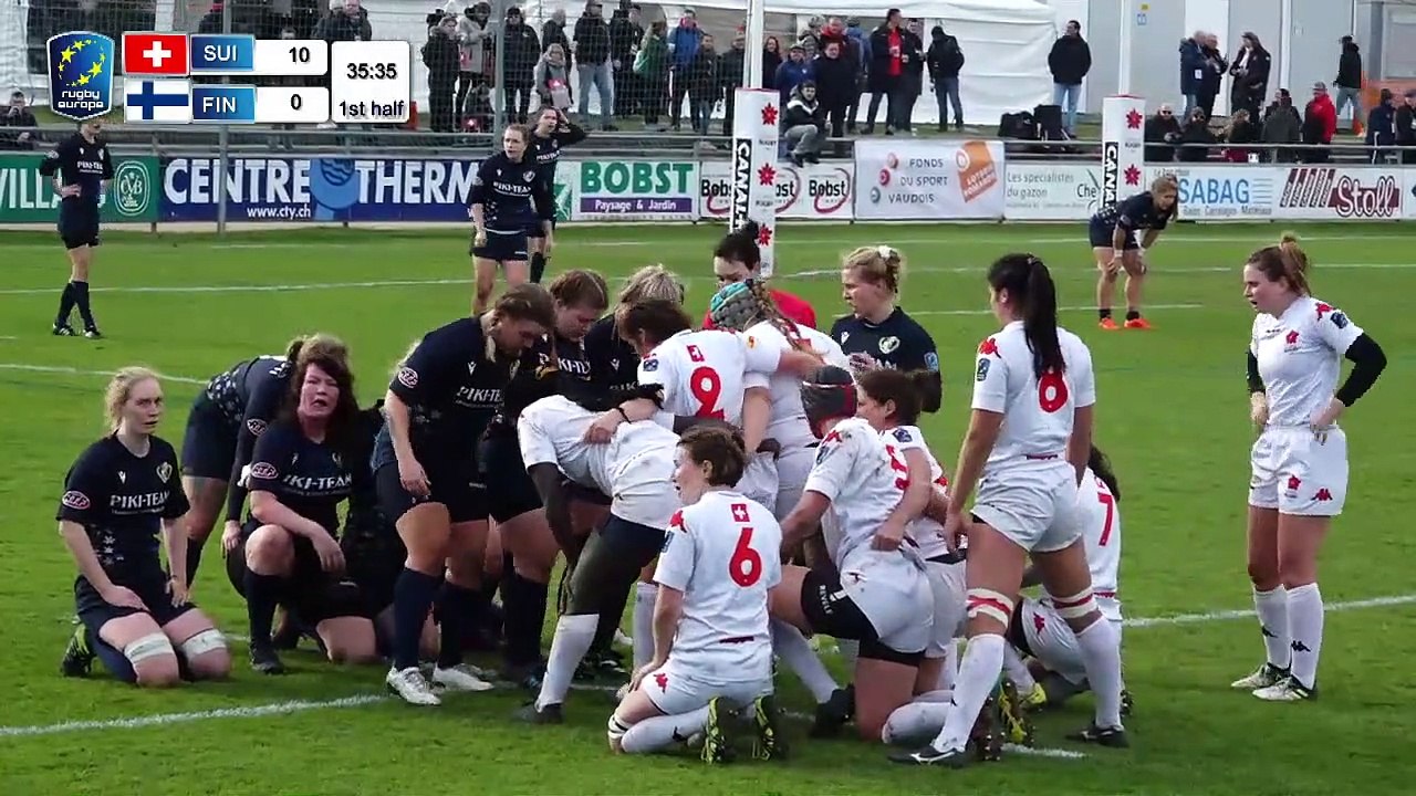 REPLAY SWITZERLAND / FINLAND - Rugby Europe Women TROPHY 2019/2020 ...