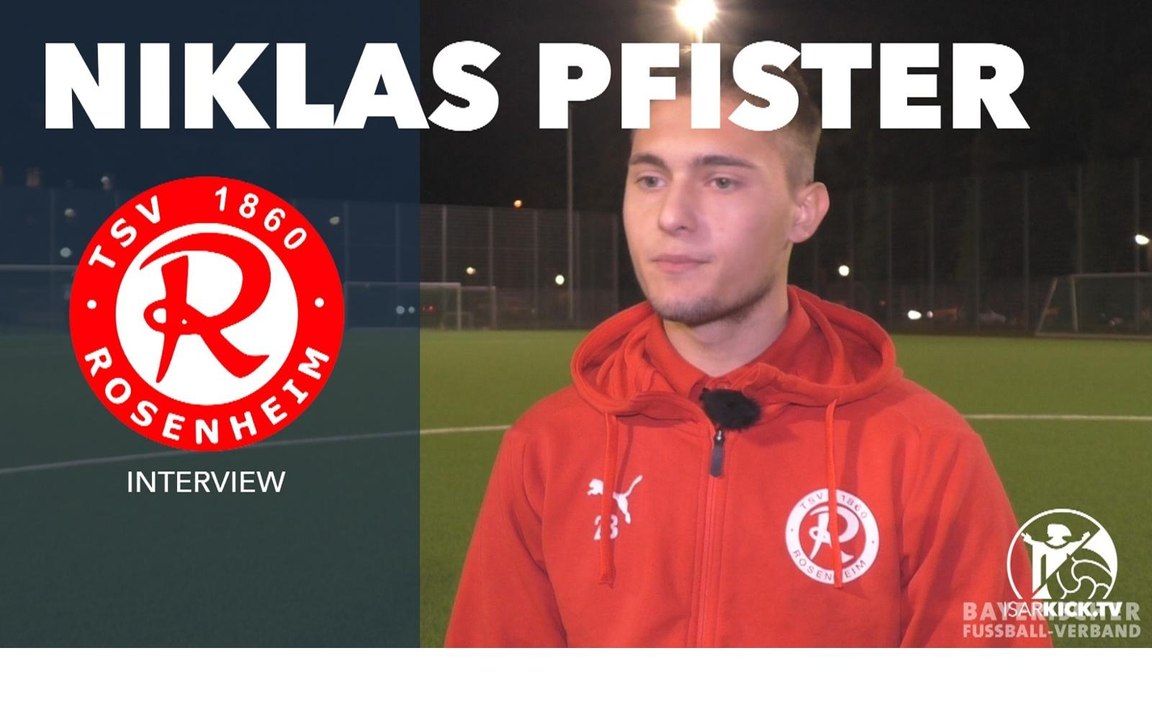 Der YouTuber im Kasten: Niklas Pfister (TSV 1860 Rosenheim) über seine ...