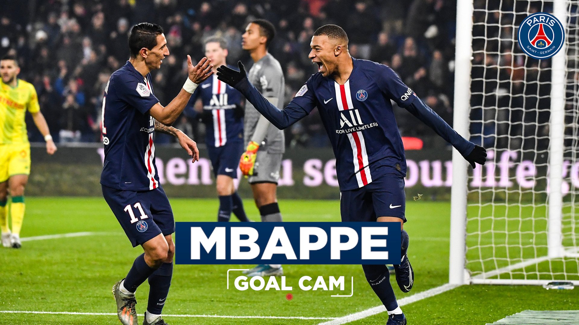 Goal Cam : Paris Saint-Germain - Nantes
