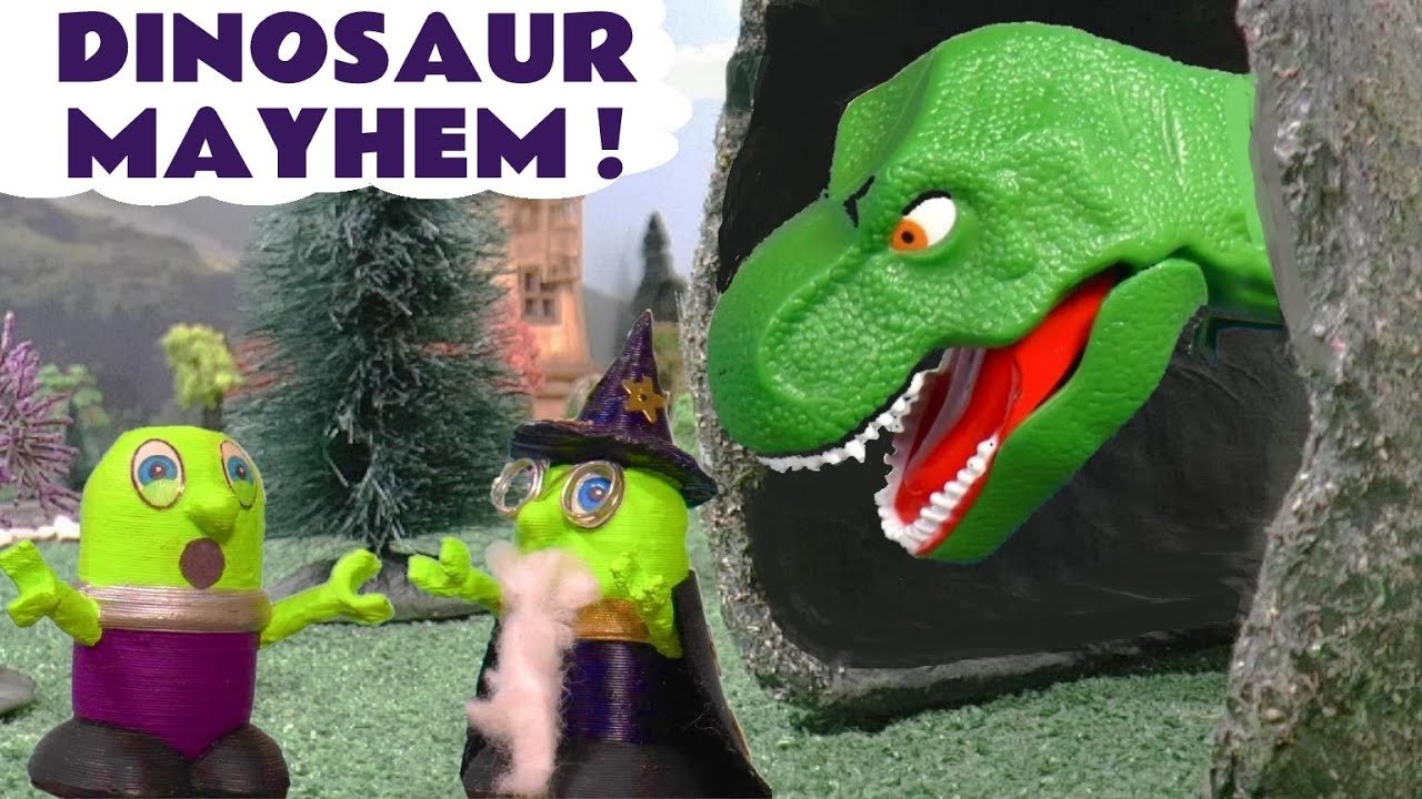Dinosaur Rescue with The Funny Funlings and Disney Pixar Cars 3 ...