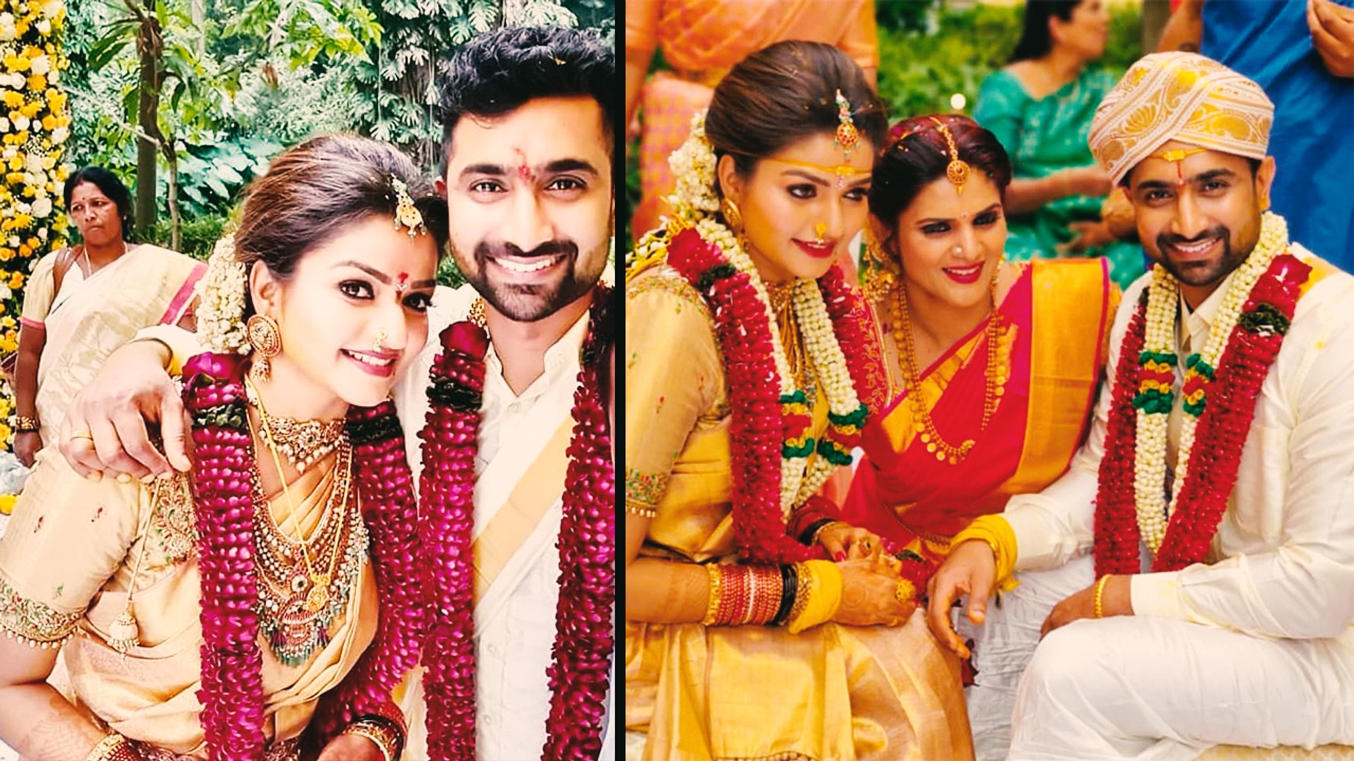 Tamil Serial Actress Wedding Photos