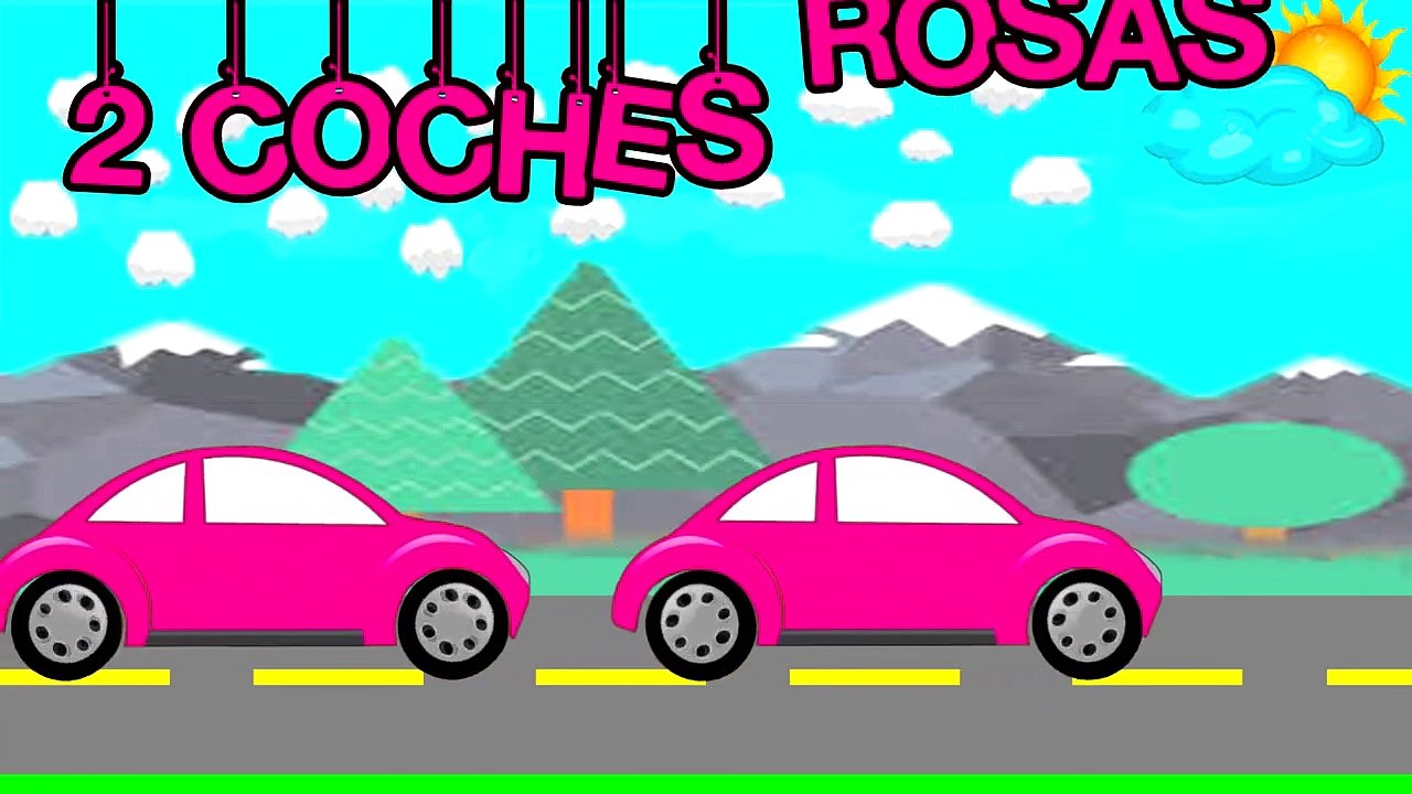 APRENDE los COLORES __ APRENDE A CONTAR con AUTOS __ videos para NINOS ...