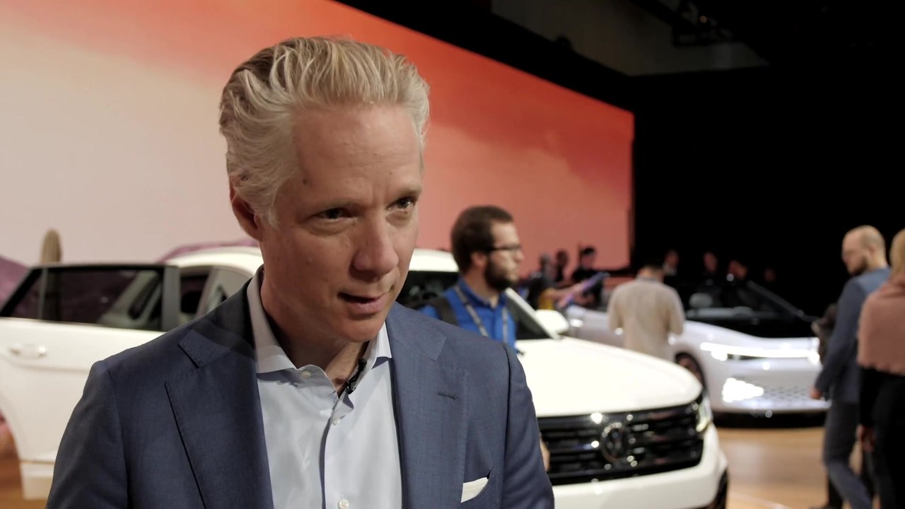 Interview Scott Keogh, CEO Volkswagen Group of America at L.A. Auto ...