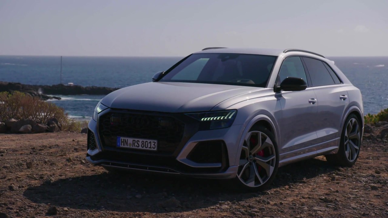 Audi RS Q8 Exterior Design in Florett Silver - video Dailymotion