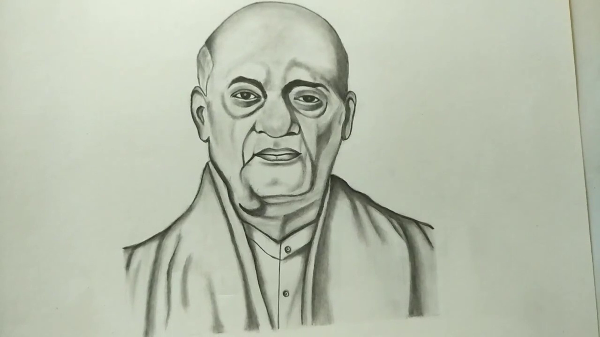 Sardar Vallabhbhai Patel Sketch