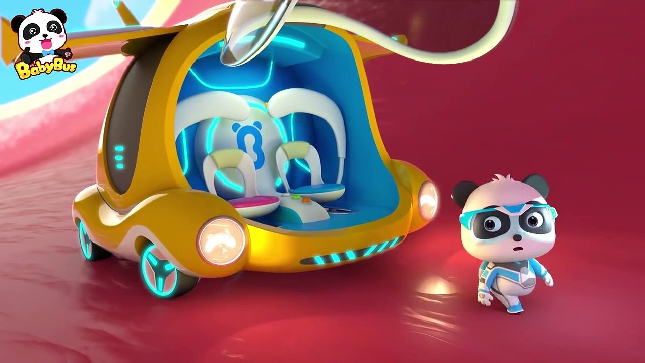 Misión de Rescate del Terremoto | Súper Panda Héroes | Dibujos Animados ...