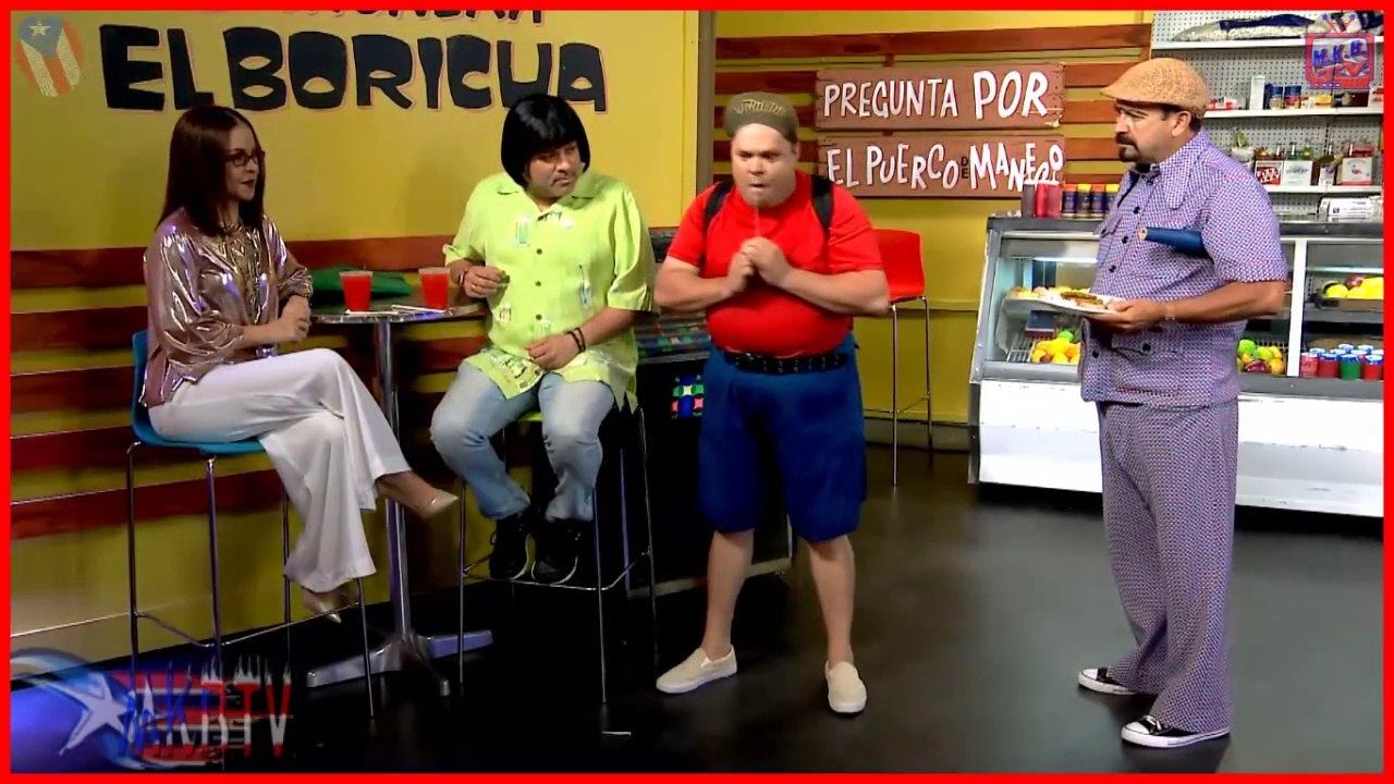 196 MANECO Y VIROLDO-EN LECHONERA EL BORICUA-COMPLETO-COMEDIA BORICUA ...