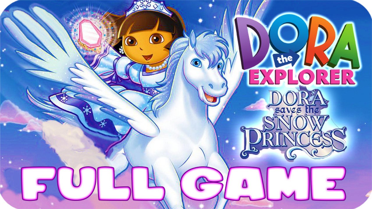 Dora the Explorer- Dora Saves the Snow Princess FULL GAME Longplay (Wii ...