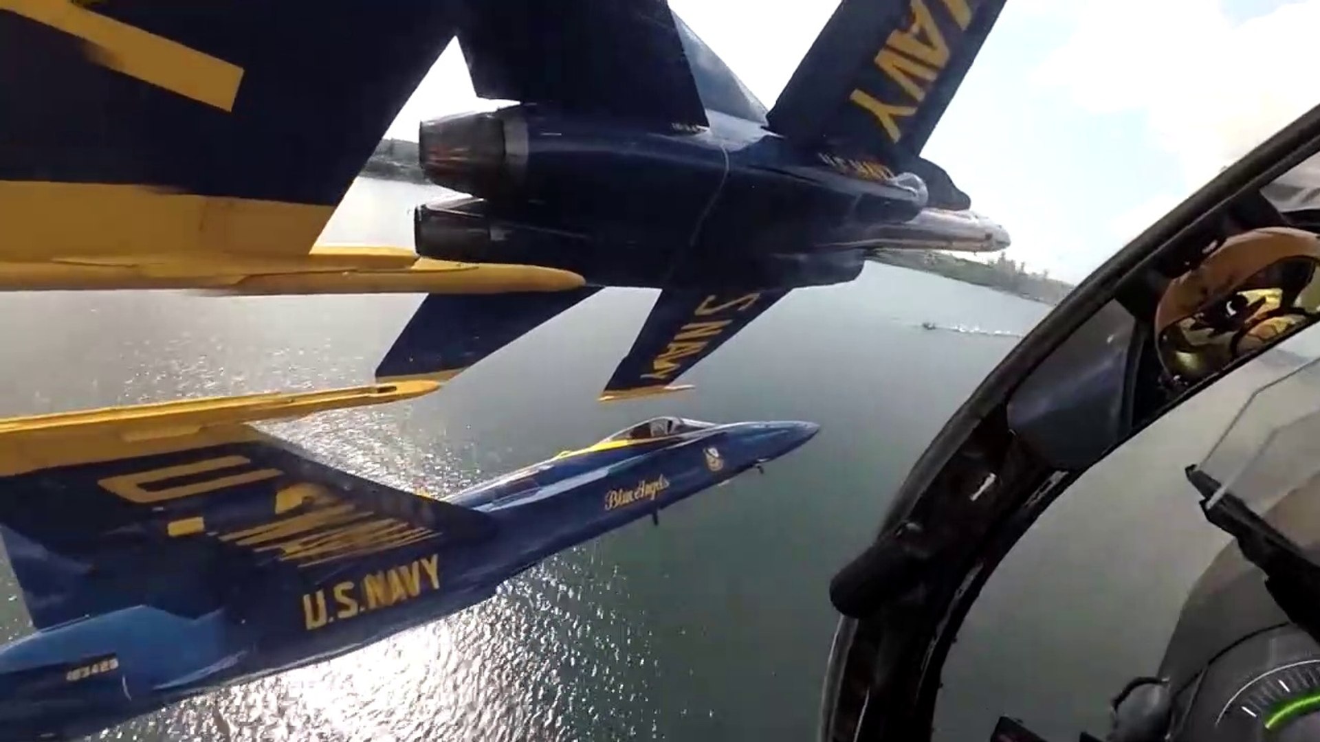 Blue Angels Cockpit View