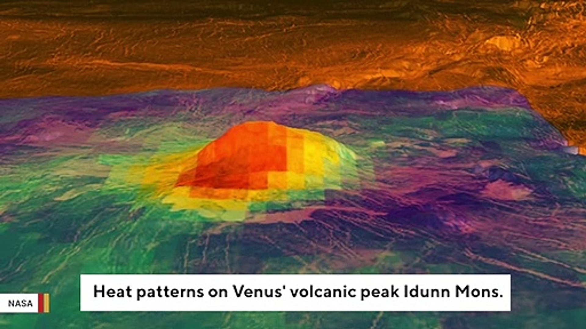 Venus Volcanoes Nasa