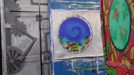 Painting in the studio with Davis Dutreix par Pierre Davis Dutreix ...