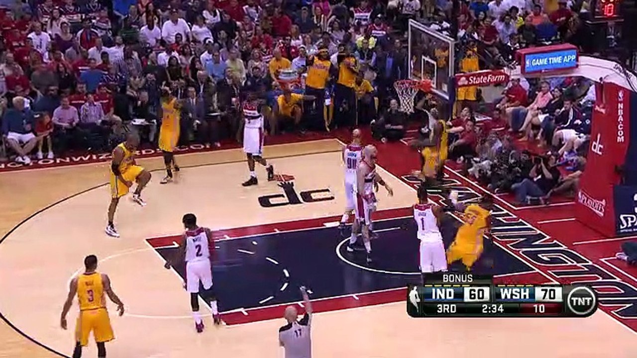 Indiana Pacers 95 - 92 Washington Wizards - Dailymotion Video