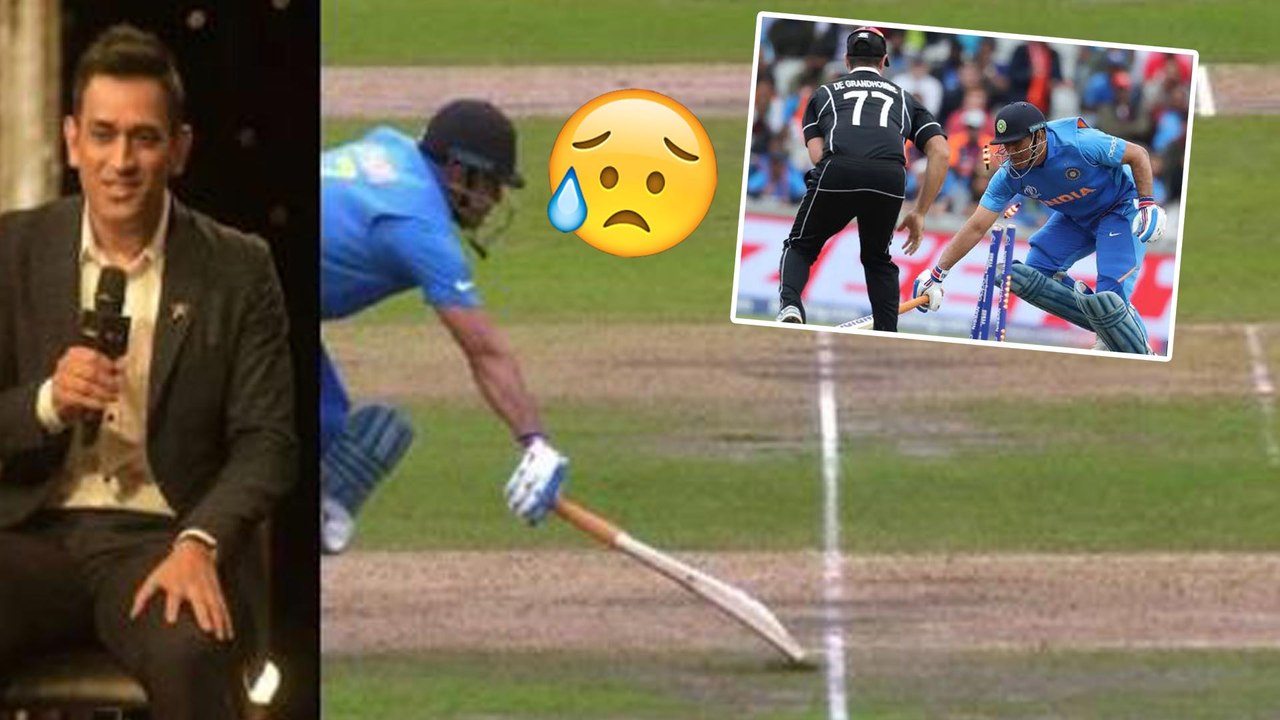 MS Dhoni Finally Opens Up On Heart Breaking Run-Out In World Cup 2019 ...