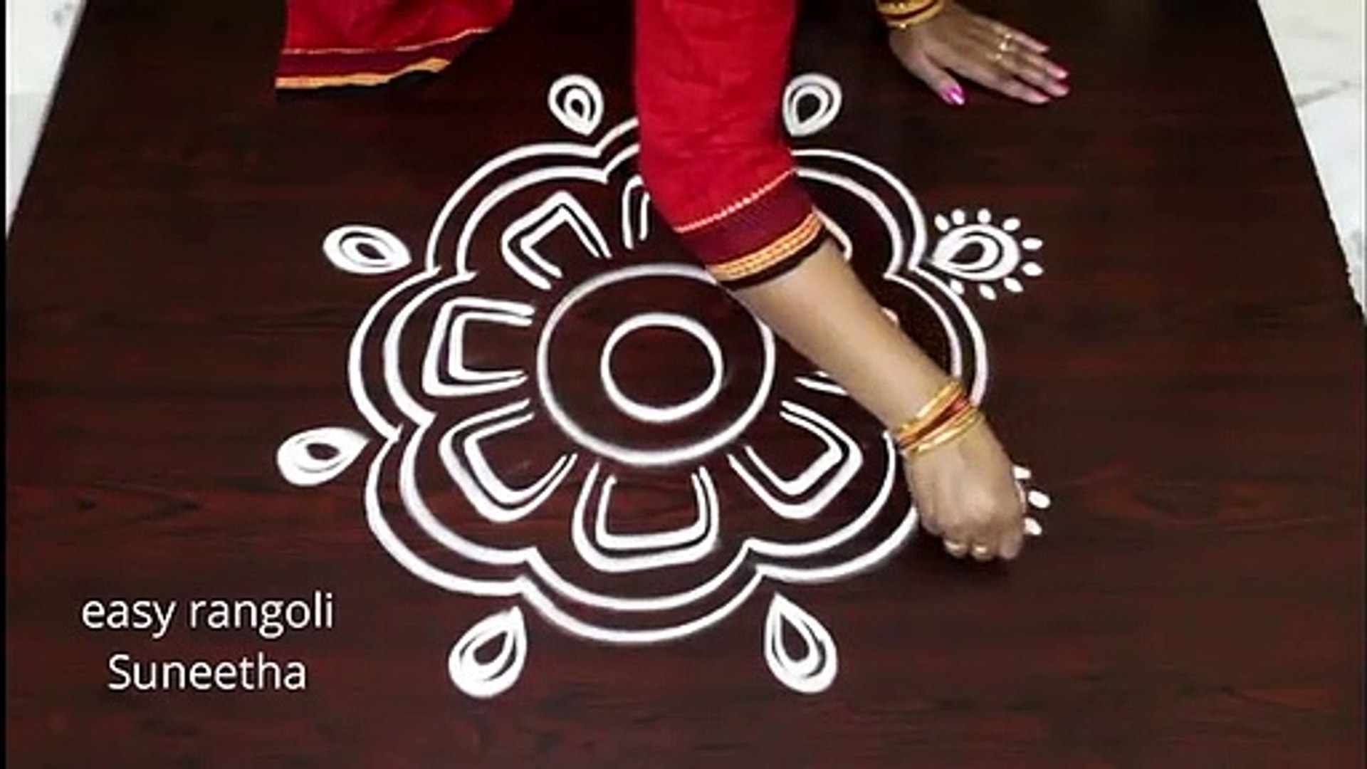 Simple Rangoli Designs For Diwali Free Hand