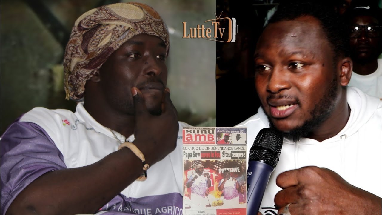 Siteu Si Modou Lô soutient Papa Sow sur notre combat c'est son... revue ...