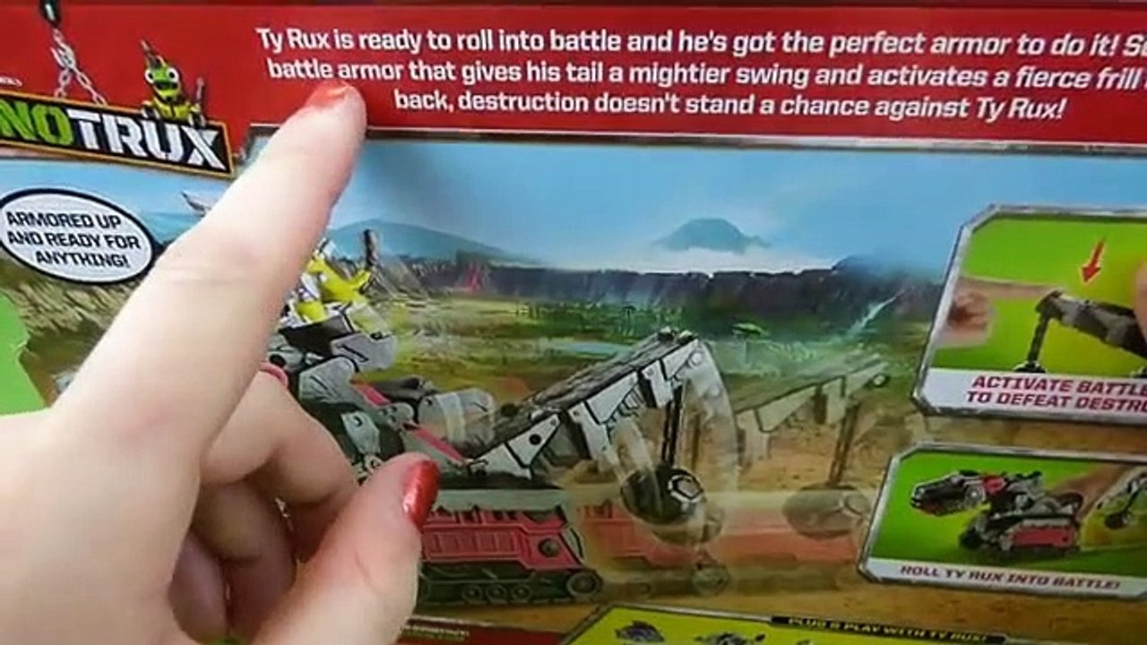 NEW Dinotrux Toys Talking Battle Armor Ty Rux Dragonflopter Dozer Garby ...