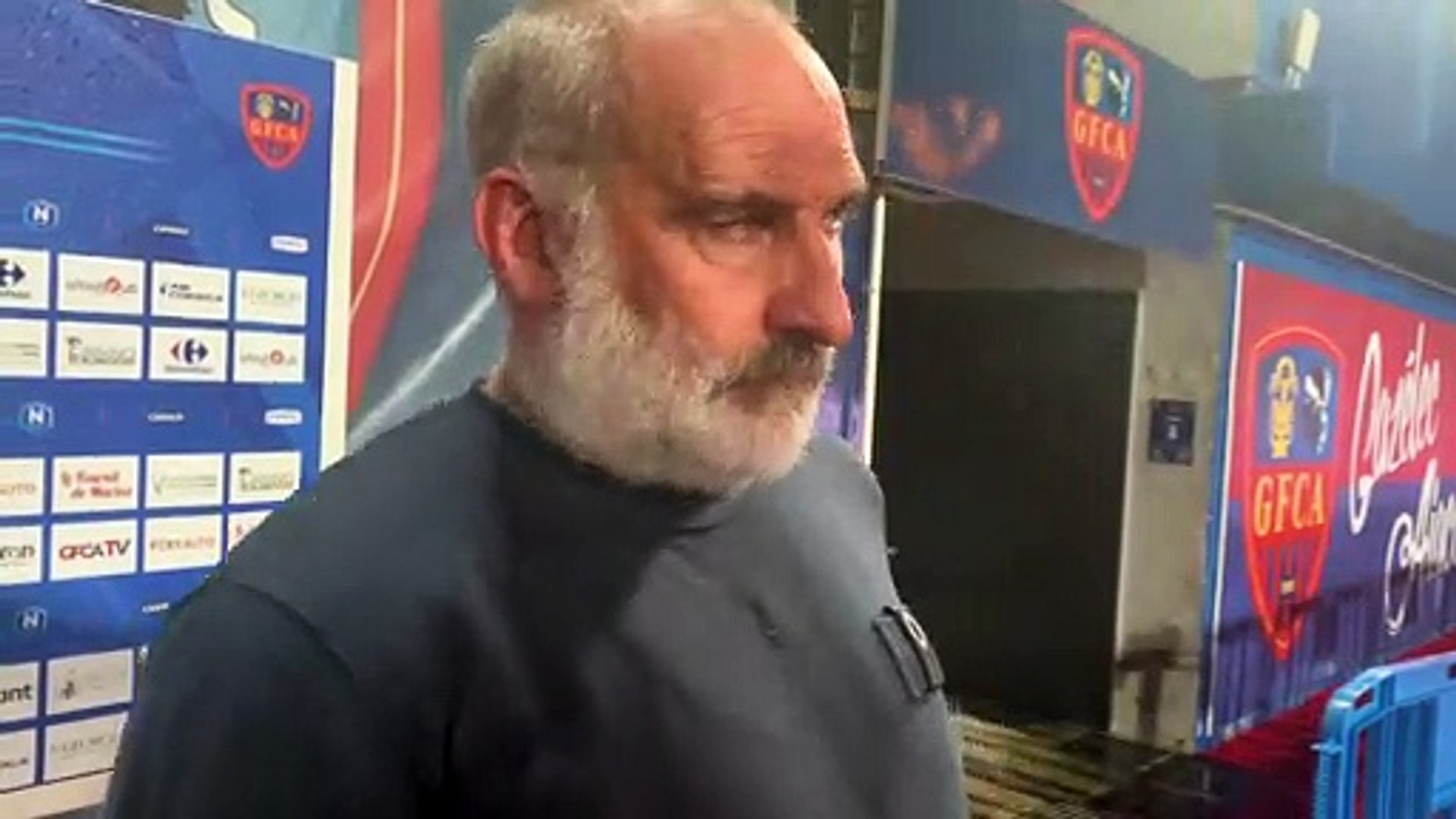 J19 - la réaction du coach F. Ciccolini après la réception du SC Toulon ...