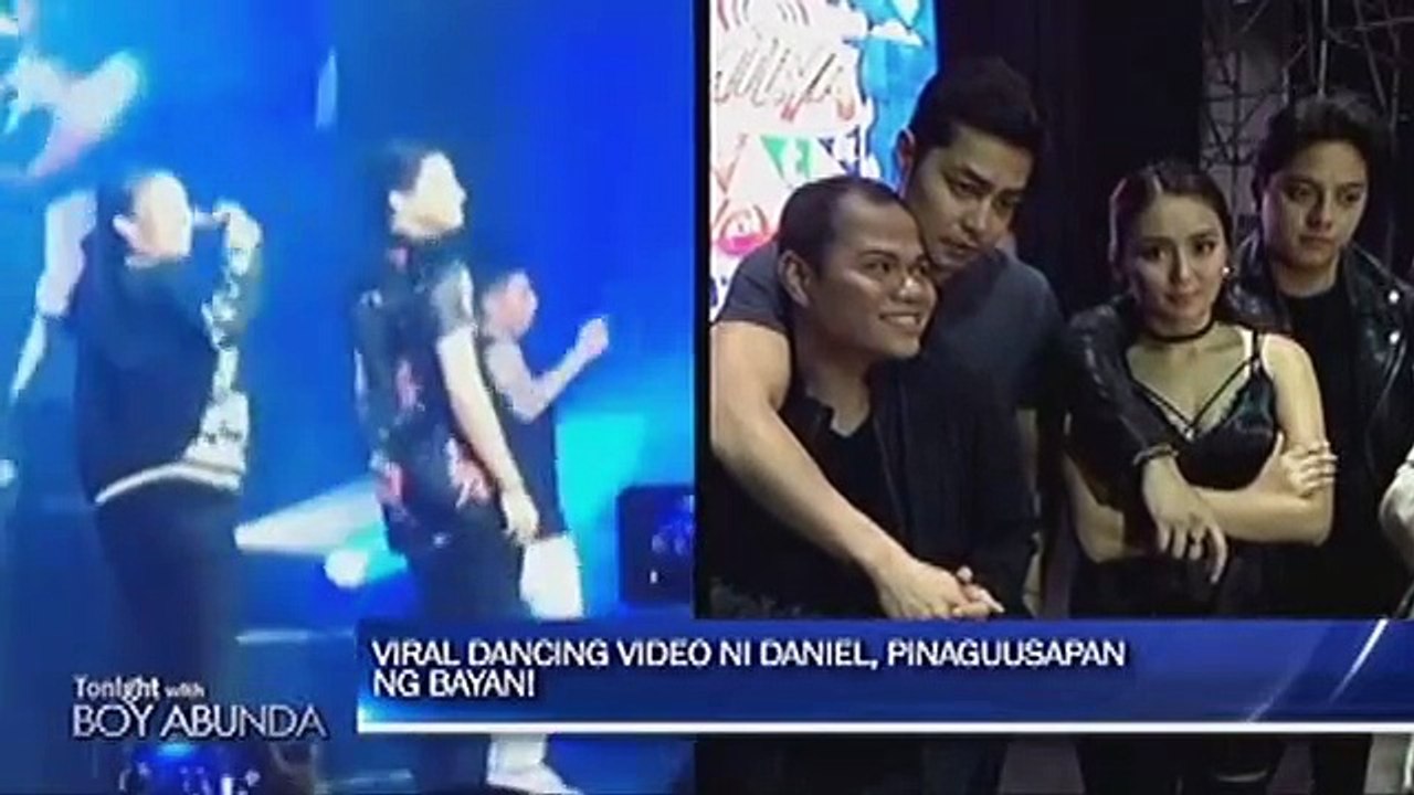 Daniel Padilla, viral ang 'dancing' video! - video Dailymotion