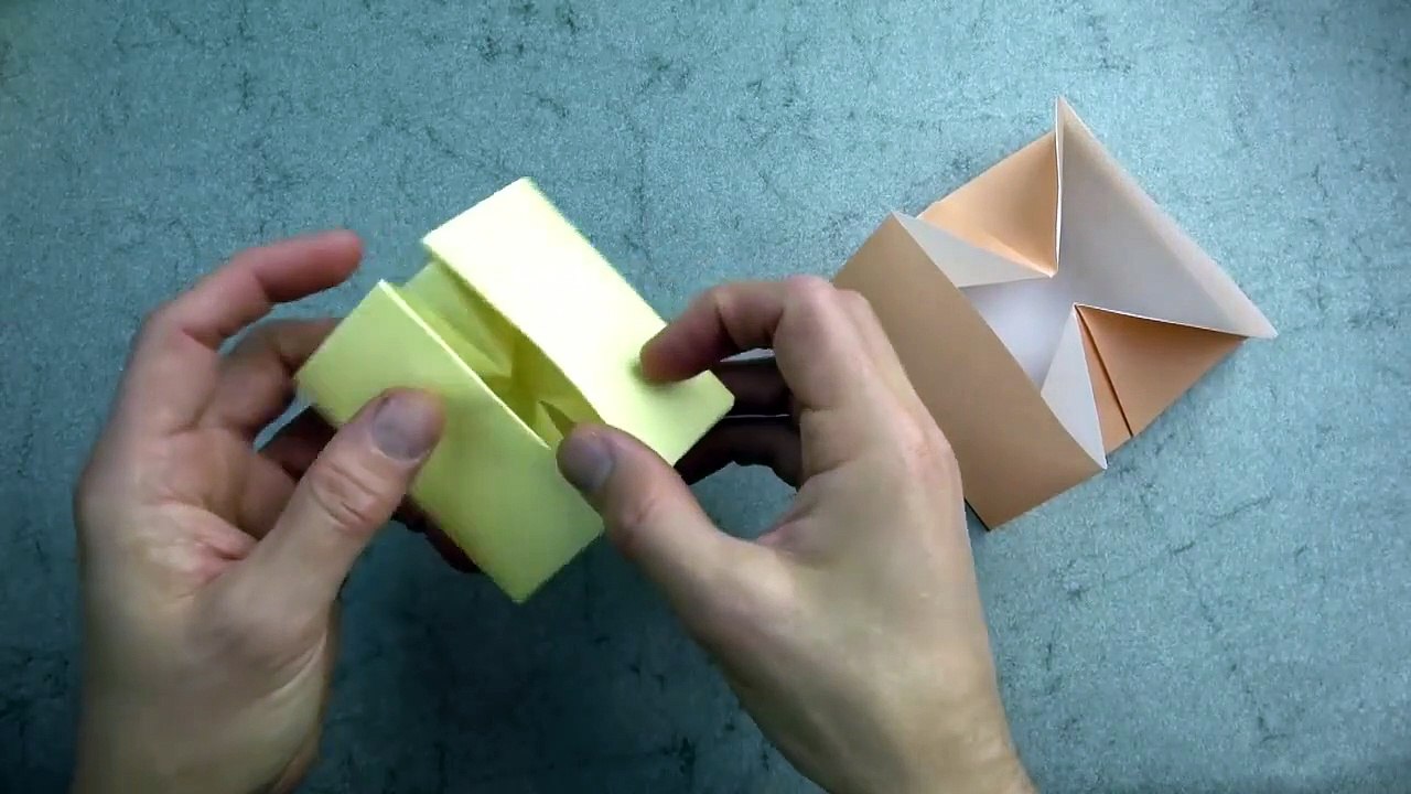 Origami Super Collapsible Box - video Dailymotion