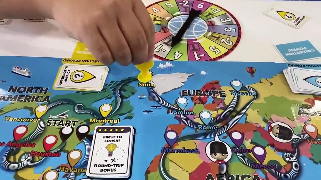 Ryan'S World Tour Board Game Family Fun With Ryan Vs Daddy!!! - video ...