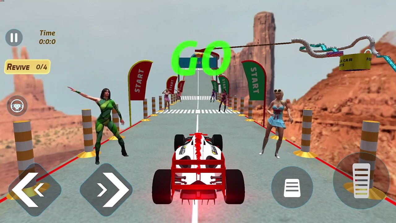 Formula Car Stunt Game - Mega Ramps Stunt Car Games - Impossible Race Driver - Android GamePlay ...