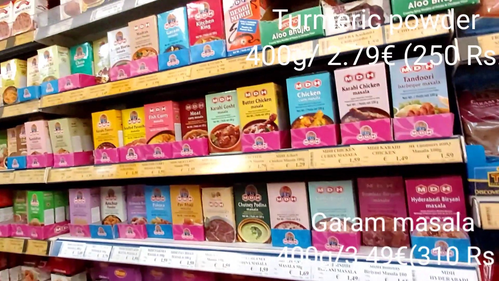 Indian General Store Items