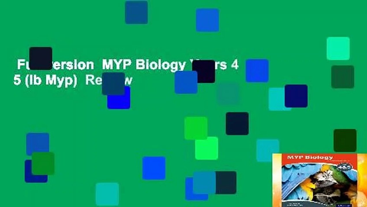 Ib Myp Biology: Myp Baccalaureate – ACTNCI