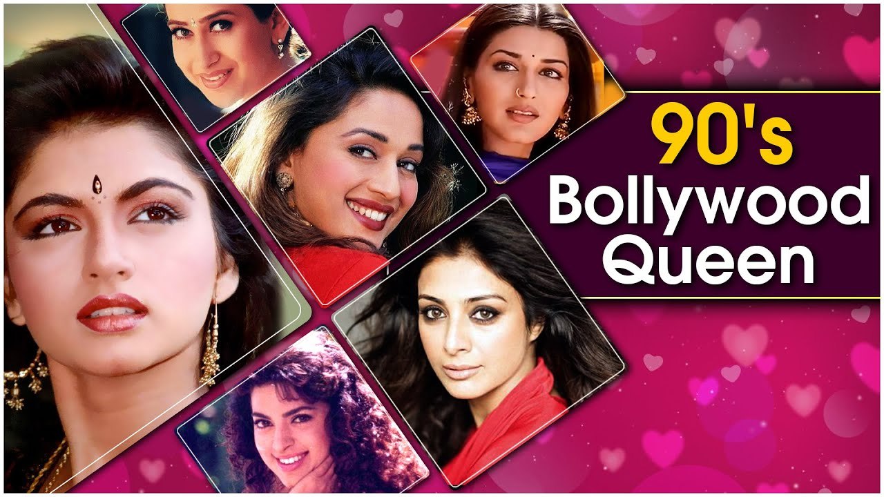 90's Bollywood Queens | Bollywood Heroine's |Bollywood 90's Beauty|Old Hindi Songs | Evergreen ...