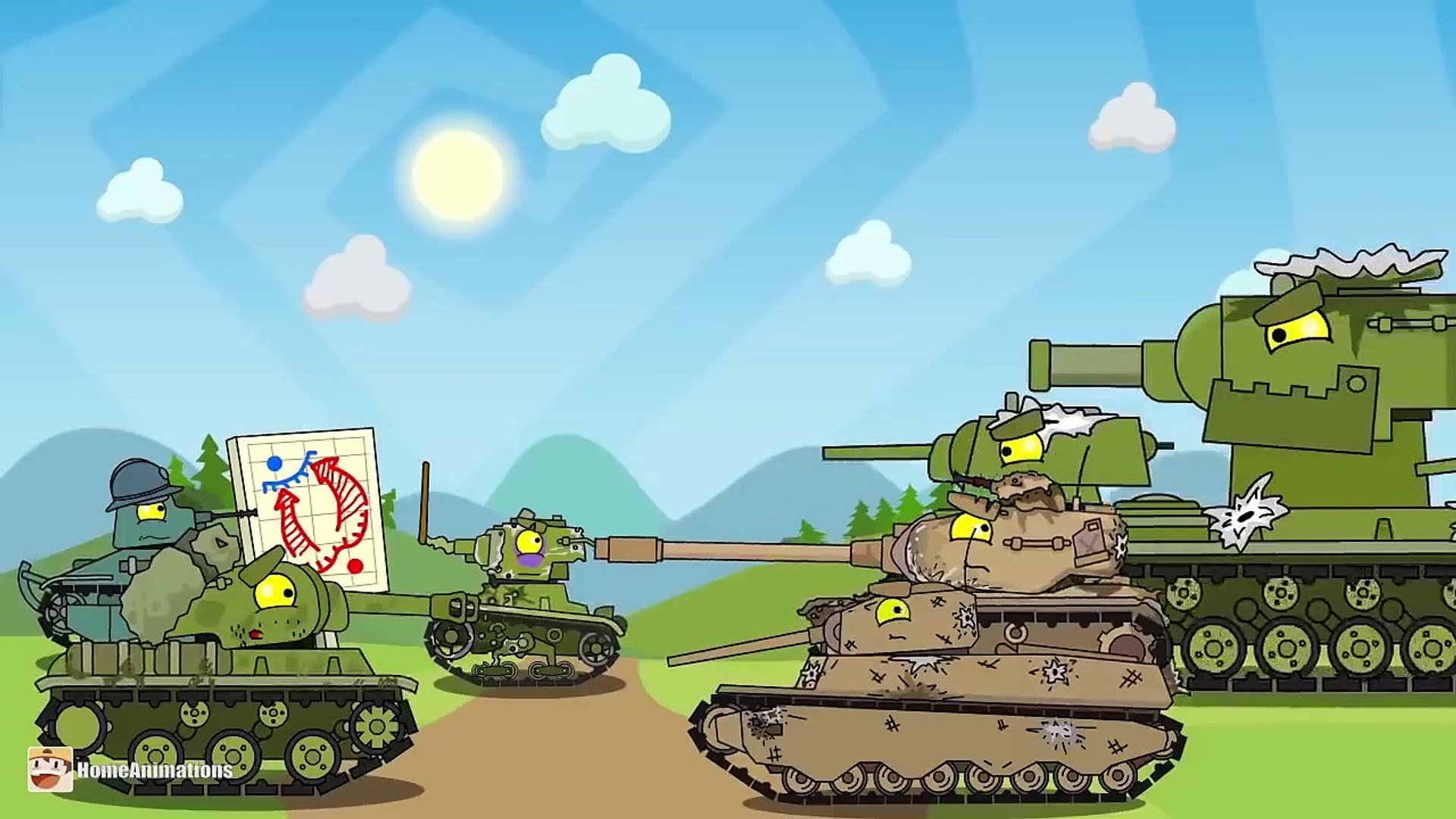 Tank Cartoon