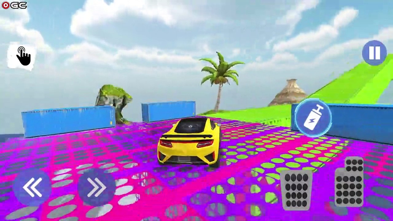 Mega Ramp Stunts 2020 - Impossible Stunts Car Race Game - Android GamePlay - Vidéo Dailymotion