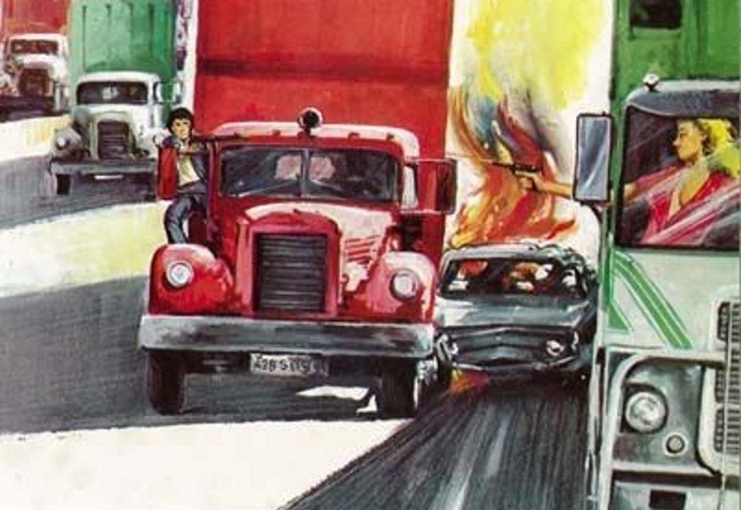 Convoy 2 High Ballin' Movie (1978) Peter Fonda, Jerry Reed, Helen ...